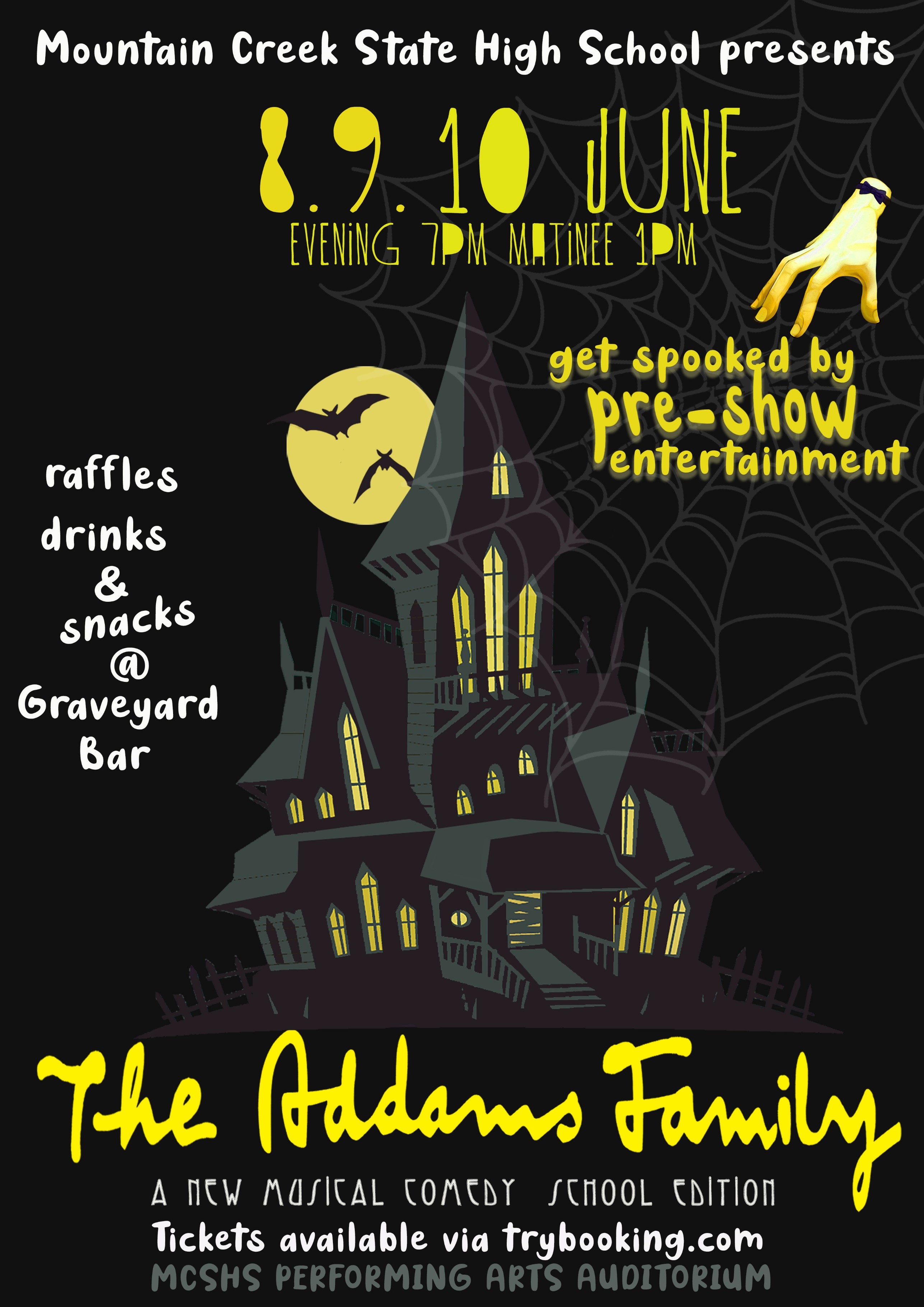 School Musical Tickets - 'The Addams Family'